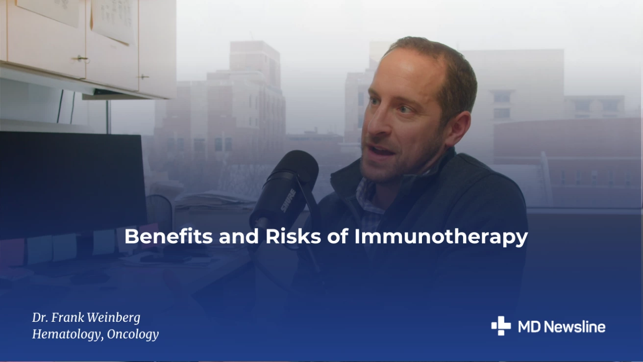 Benefits and Risks of Immunotherapy for Lung Cancer Ft. Dr. Frank ...